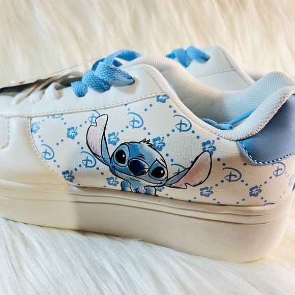 Disney | Accessories | Disney Stitch Sneakers 0th Year Anniversary ...